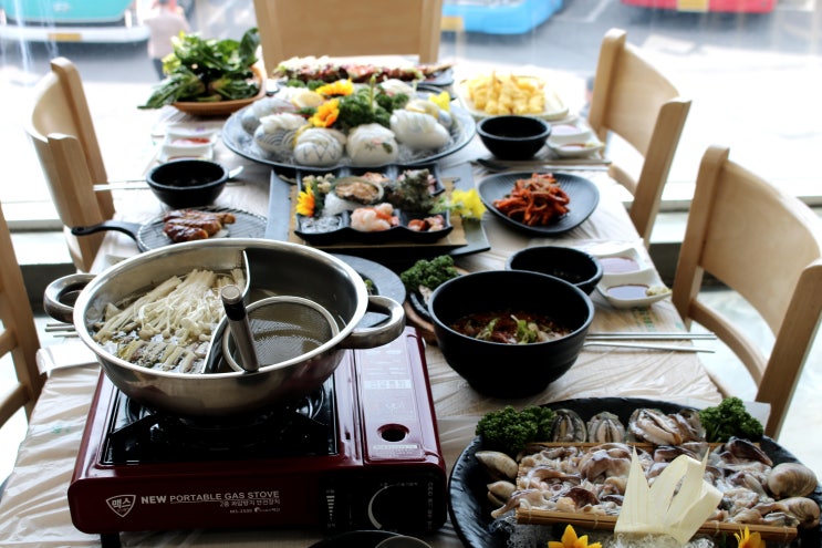 특출났던 여수 새조개샤브샤브 현지인 맛집 유람선회센터 후기 네이버 블로그