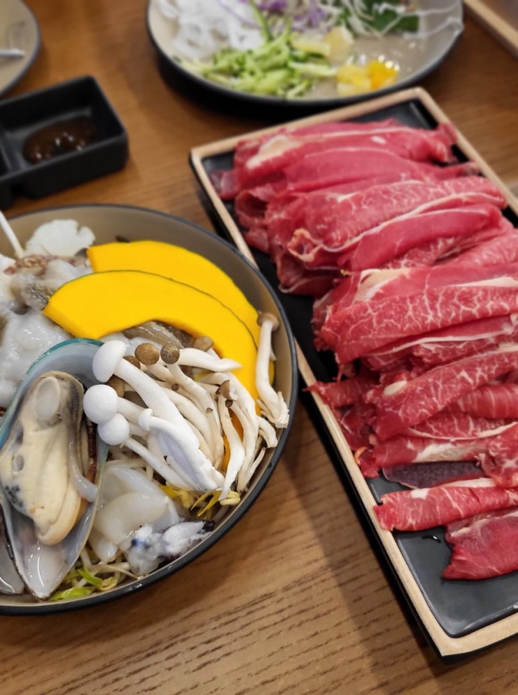 과천 샤브샤브 맛집 샤브연리지 과천갈현점 무한리필 샐러드바 후기 네이버 블로그