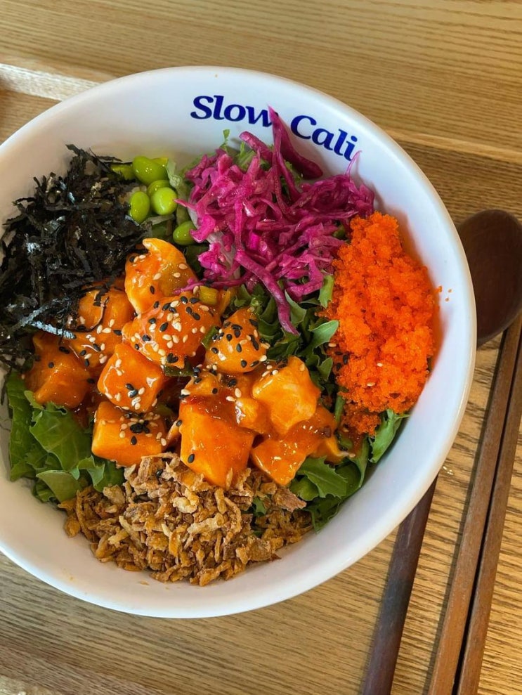 뚝섬 맛집 슬로우캘리 뚝섬역점뚝섬 포케 맛집성수동 포케 추천 네이버 블로그