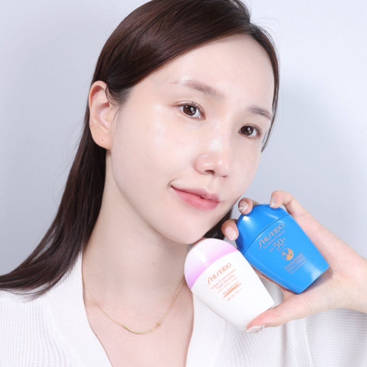 시세이도 선크림 톤업 자외선 차단제 2종 지성 선크림 추천 템 네이버 블로그