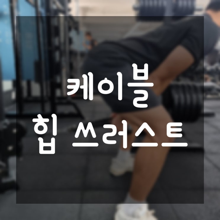 도마동 헬스 배재대 헬스 도마동 Pt 배재대 Pt 케이블 머신을 이용한 힙 운동 Feat 케이블 힙 쓰러스트
