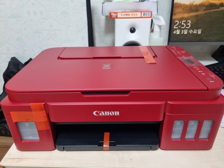 잉크젯 프린터 가성비 갑! 엄마표 학습지 시작 내돈내산 : 네이버 블로그