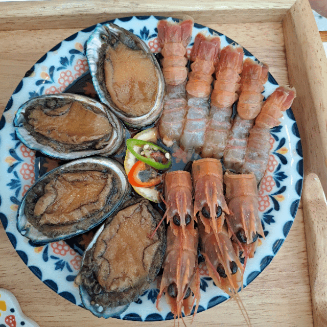 행궁동 맛집 행궁애월 추천 돌문어덮밥 딱새우장 전복장 반반 정식 콩 카페 행궁점 연유를 곁들인 크로와상 강추 네이버 블로그