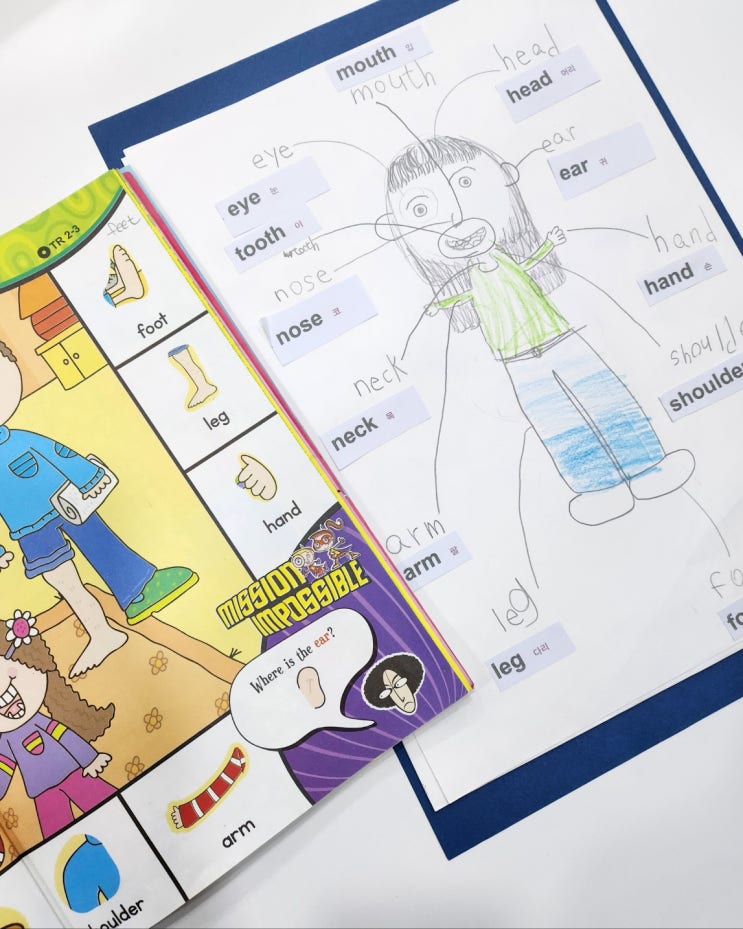 [도안] My Word Book (단어책) 만들기 도안_200 words 1단계 활용 : 네이버 블로그