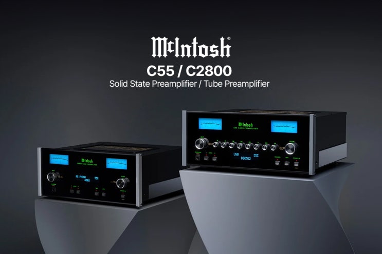 매킨토시(McIntosh) 새로운 C55 및 C2800 프리앰프 국내 출시 : 네이버 블로그