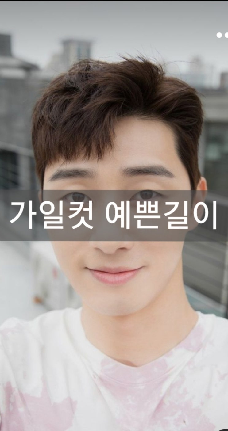 남자짧은 숏 가일컷 손질 편한 길이 와 시술은 네이버 블로그