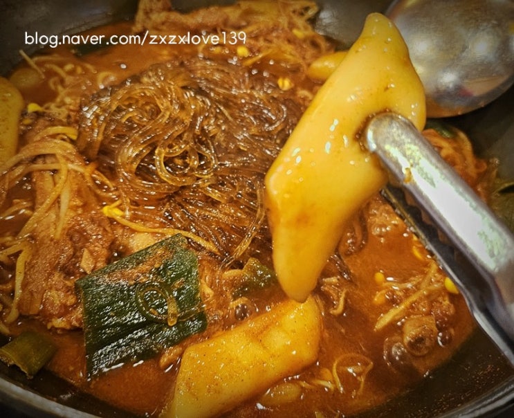 군포 맛집 1시간 무료 주차 팔덕식당 산본점 등갈비 네이버 블로그