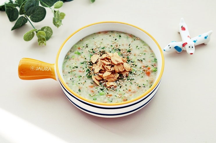 오트밀 포리지 브로콜리 죽 요리 오트밀 맛있게 먹는법 아침간편식 네이버 블로그