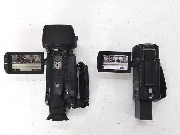 [홍대 카메라대여] 캐논 G70 캠코더 VS 소니 AX43A 핸디캠 비교 : 네이버 블로그