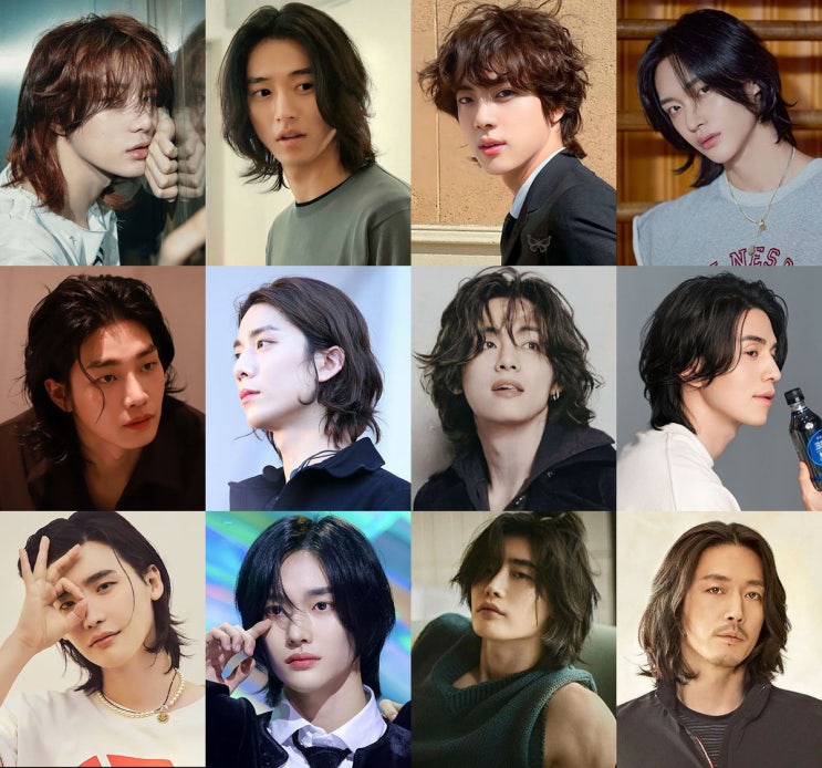 남자 중단발 허쉬컷 장발 허쉬컷 커트종류 네이버 블로그