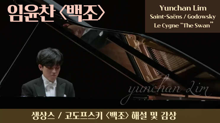 [내안의 클래식] 임윤찬 피아니스트의 생상스 “백조” 해설 및 감상 (Yunchan Lim, Saint-Saëns ...