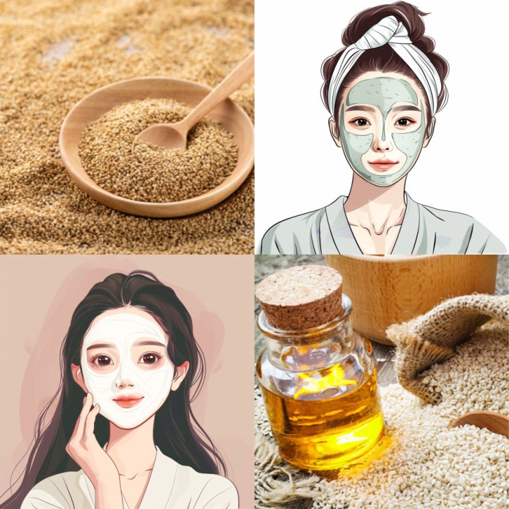 들깨팩 효능과 들깨가루 꿀팩 만드는 법 부작용과 주의사항이 있어 네이버 블로그