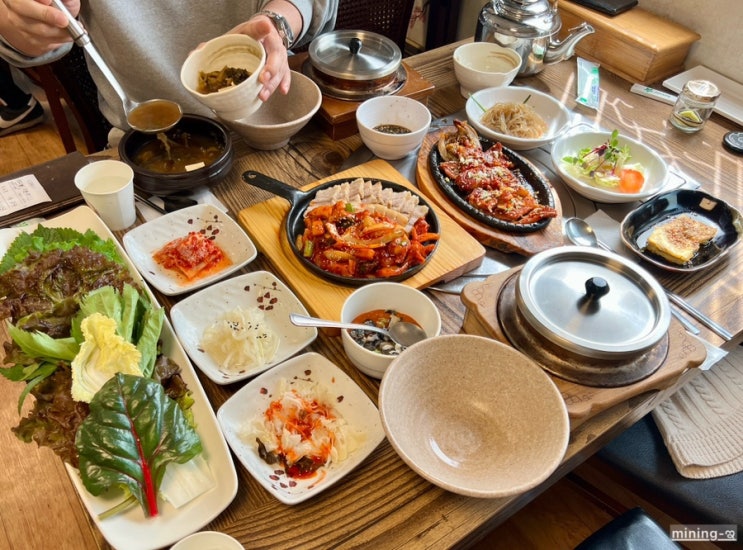 의왕 왕송호수맛집 마당기픈집 쌈밥 단골후기 네이버 블로그