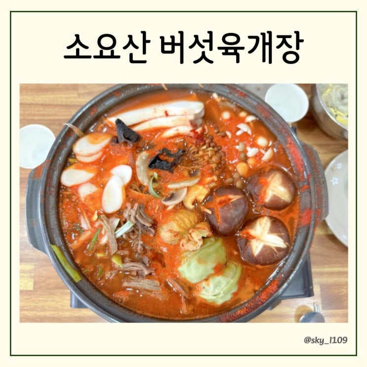 경기북부 어린이박물관 맛집 소요산 버섯육개장 아이랑 함께 가기 좋은 곳 네이버 블로그