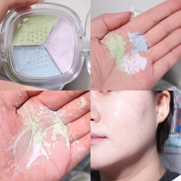 올리브영 파우더 추천 유분기 잡는 웨이크메이크 스테이 픽서 멀티 컬러 01 페일클리어 지성 사용 후기 네이버 블로그