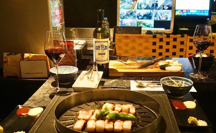 종각역 맛집 죽마고돈 종각 삼겹살 고급스러운 분위기 돼지고기 오마카세 네이버 블로그