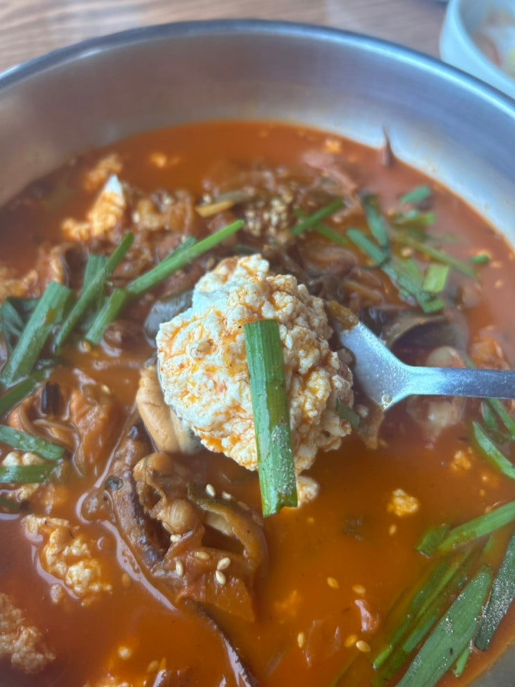 강릉 맛집 [초당애] 순두부짬뽕 오징어순대 후기 : 네이버 블로그