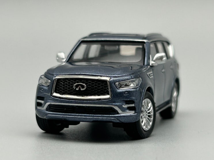 파우디모델 1:64 인피니티 QX80 2세대 후기형 다이캐스트 자동차 모형(Paudi Model Infiniti QX80 Z62 ...