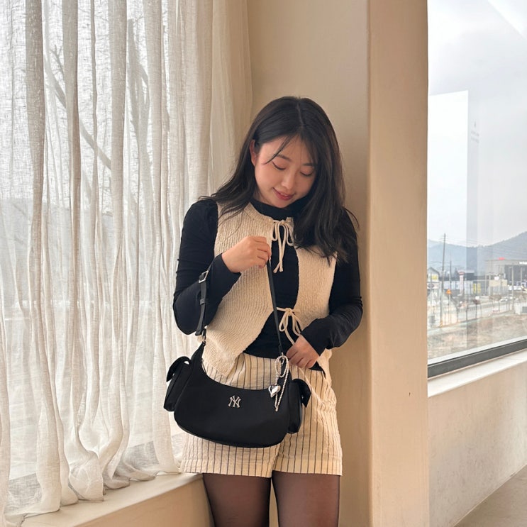 MLB 호보백 나일론 미니숄더백 요즘 핫한 옆으로매는가방 엠엘비 백꾸 : 네이버 블로그