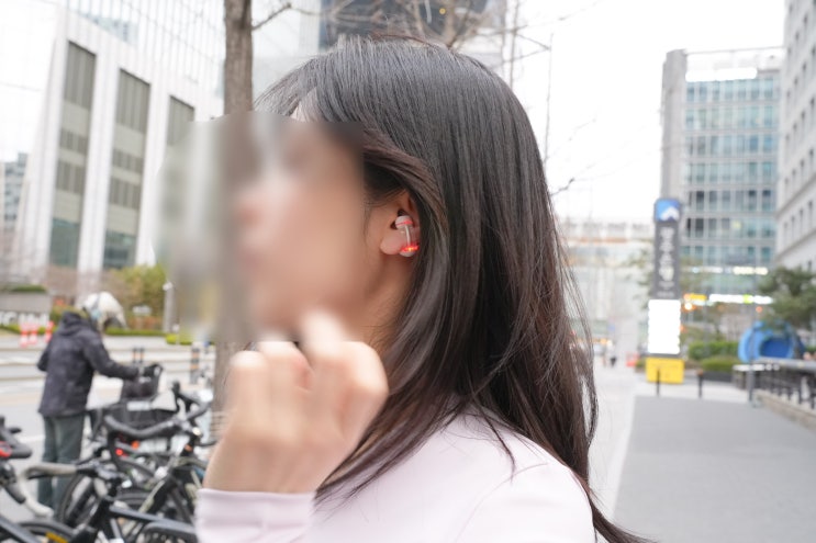 귀찌이어폰 블루투스이어폰 베이식스 BNE1 화이트 후기 : 네이버 블로그