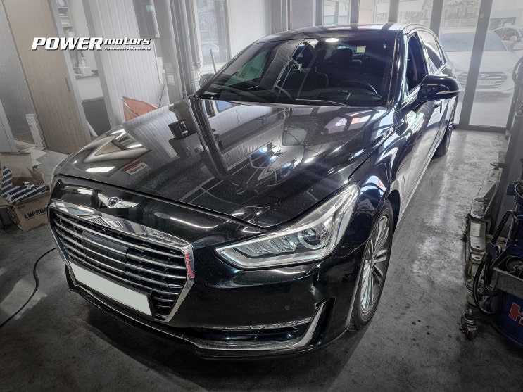 제네시스 EQ900 엔진오일 누유로 인한 밸브커버, 타이밍케이스 교체, 워터펌프, 엔진오일팬 교환 광주 자동차정비 파워모터스 : 네이버 블로그