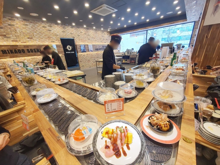 인천 구월동 회전초밥맛집 미카도스시 구월점 회전초밥 회식모임초밥구월동맛집점심식사구월동맛집 네이버 블로그