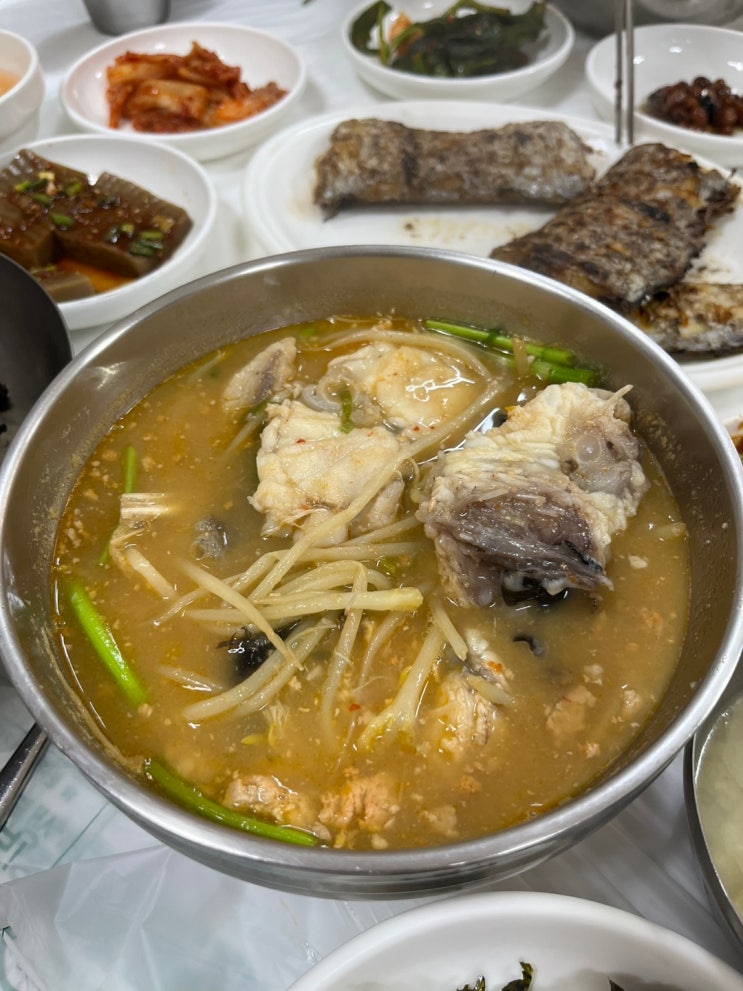 여수 현지인이 내돈내산하는 아귀탕 맛집 풍산식당 해장완료 네이버 블로그