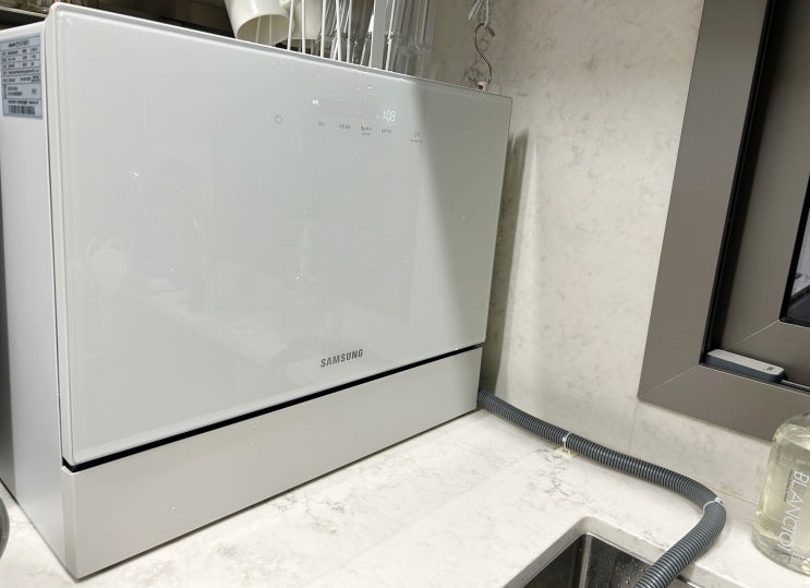 삼성 비스포크 식기세척기 카운터탑 6인용 Dw30cb300cw0 솔직 후기 젖병 살균 모드 추가 네이버 블로그