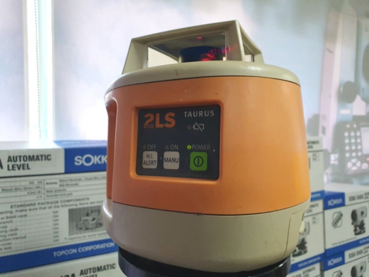 2LS TAURUS 회전 레이저 레벨기 수리 교정 : 네이버 블로그