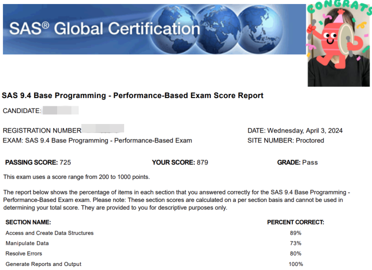 드디어 나도 쓰는 SAS base 자격증 합격 후기 : 네이버 블로그