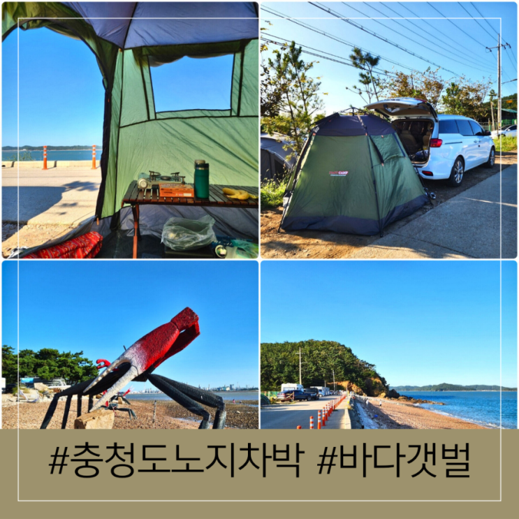 충청도 서산 바다 노지 차박 캠핑 갯벌체험 취사 벌천포해수욕장 수도권 근교 네이버 블로그