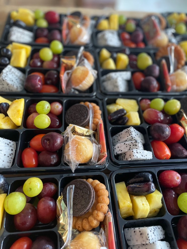 과일오아시스 본점 울산 과일 맛집 대학교 행사 회의 축제 맛있는 간식 추천 과일도시락 컵과일과일도시락은 과일 오아시스