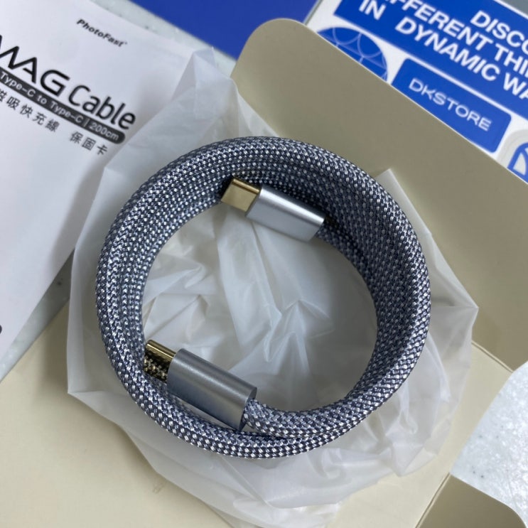 초고속 마그네틱 MAG 충전 케이블 C타입 디케이스토어 : 네이버 블로그