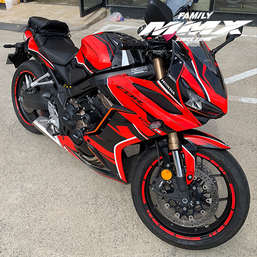 HONDA 혼다 CBR650R BLACK RED LINE 데칼 디자인 이야기 MMX 천안 바이크 데칼 : 네이버 블로그