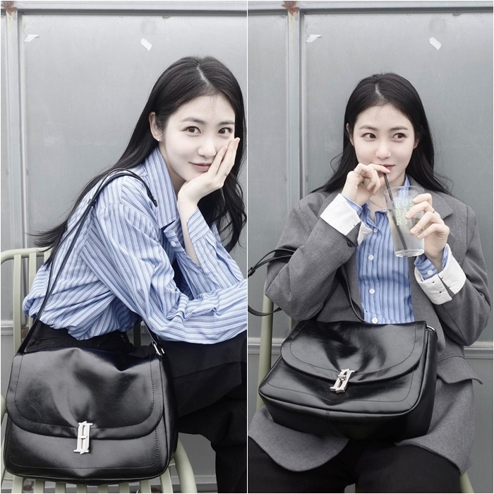 신예은 인스타그램 가방 패션 아이템 궁금해요 제이에스티나 핸드백 여자 메신저백 정보 네이버 블로그