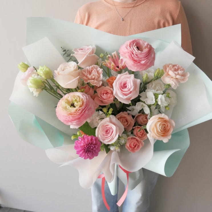 파스텔꽃다발 생일선물 결혼기념일 Namu 나무플라워앤플랜트 송탄꽃집 평택꽃집 평택고덕꽃집 네이버 블로그