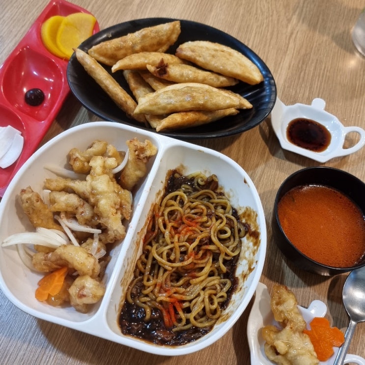 옥련동중국집 가성비로컬맛집 난향원 짜장면 짬뽕 탕수육 군만두 솔직후기 : 네이버 블로그