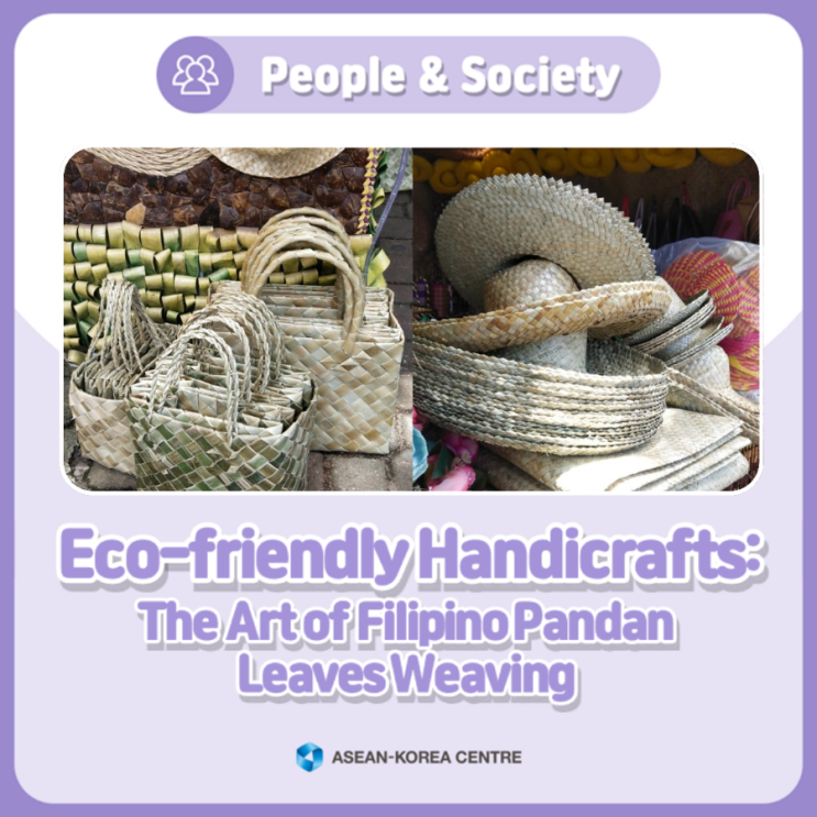 Eco-friendly Handicrafts: The Art of Filipino Pandan Leaves Weaving ...