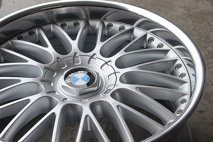 방출 20" BMW STYLE101,BMW E38,RARE,2PIECE WHEELS,PCD120,BMW M CROSS SPOKE ...