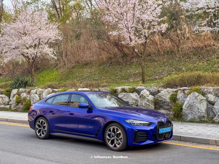 BMW i4 eDrive40 전기차 시승기 : 네이버 블로그