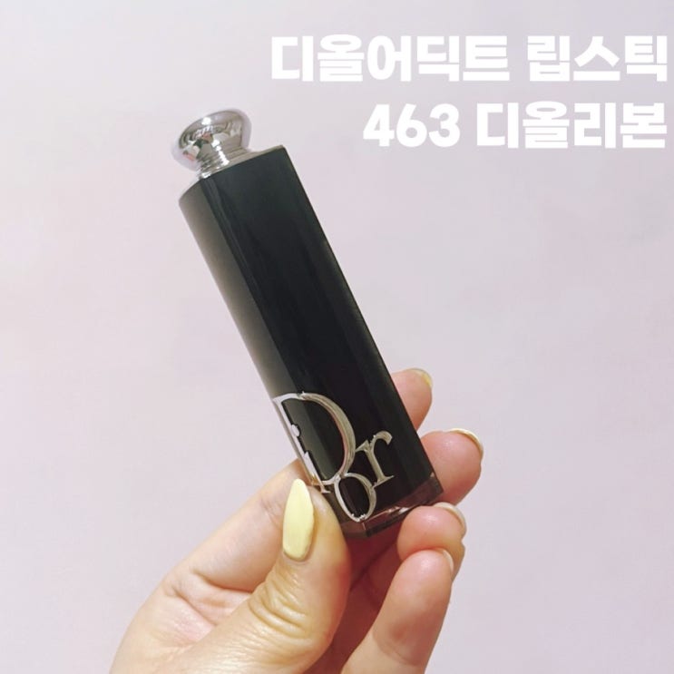 디올 어딕트 립스틱 : 463 디올리본 웜톤 발색 데일리 립스틱 DIOR RIBBON : 네이버 블로그