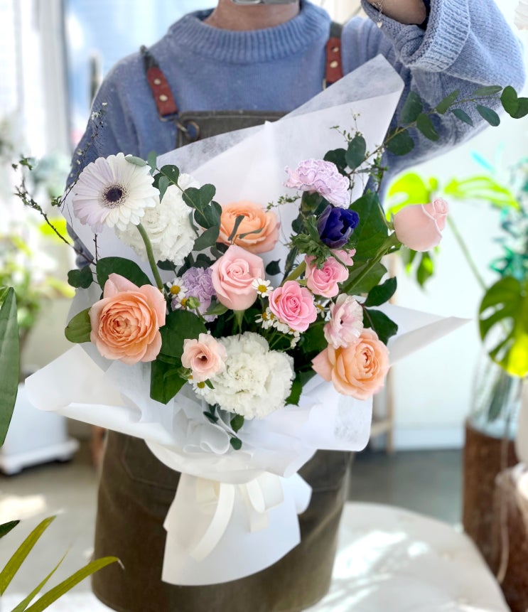 서구 청라 꽃집 생화 꽃다발 꽃배달 배송 가능한 스펠로플라워 네이버 블로그