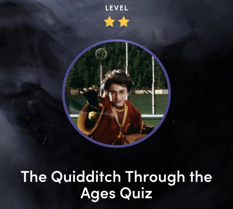 [해리포터퀴즈](퀴디치의역사) "The Quidditch Through the Ages quiz"(8th Jun 2021 ...