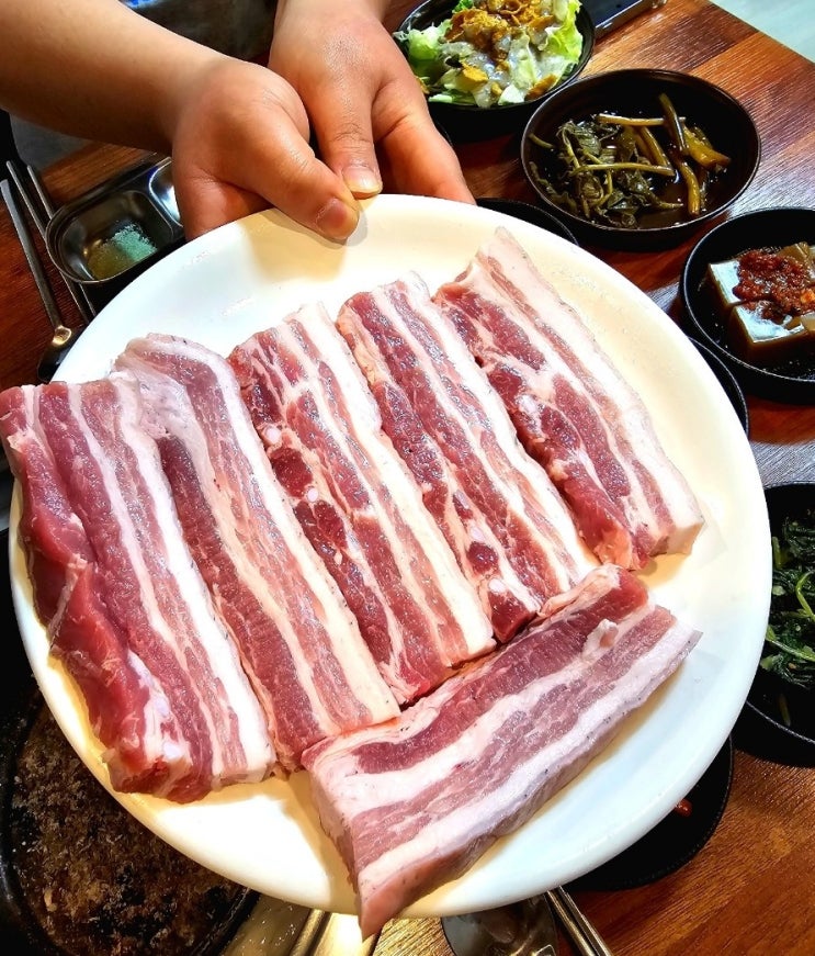 진주근교 생초국제조각공원 꽃잔디 축제 맛집추천 산청 생초 뽕잎 흑돼지 맛집 육향풍미 715 네이버 블로그