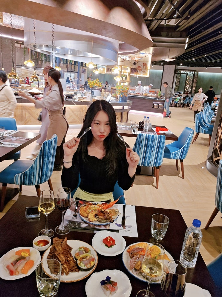 인스파이어 쉐프스 셰프스키친 디너 랍스터 호텔 뷔페 무제한 주류 이용 시간 리뷰 네이버 블로그