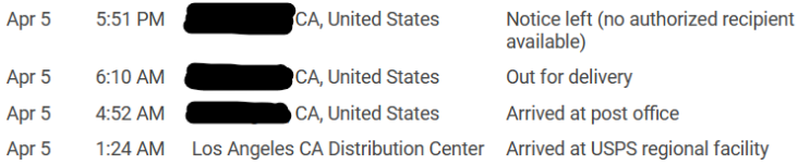 USPS Tracking Number 조회하기 : 네이버 블로그