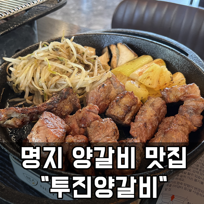 명지 양갈비 국제신도시 맛집 투진 양갈비 네이버 블로그
