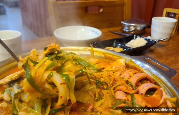 부산 사직동 맛집 사직야구장에 들렸다면 물불고기맛집 더하고부대찌개 사직점 네이버 블로그