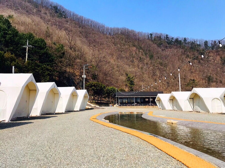 하늘숲빌리지글램핑 서울근교 가평신축글램핑장 복층 네이버 블로그