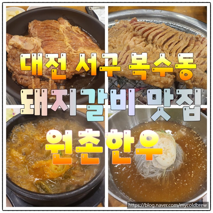 대전 서구 복수동 정림동 돼지갈비 맛집 원촌한우정육식당 네이버 블로그